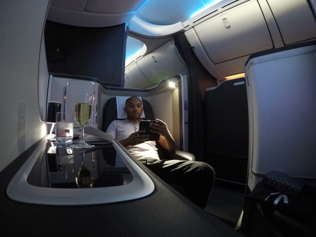 Stylish BA 787 First Class London To Muscat - Wander Up Front