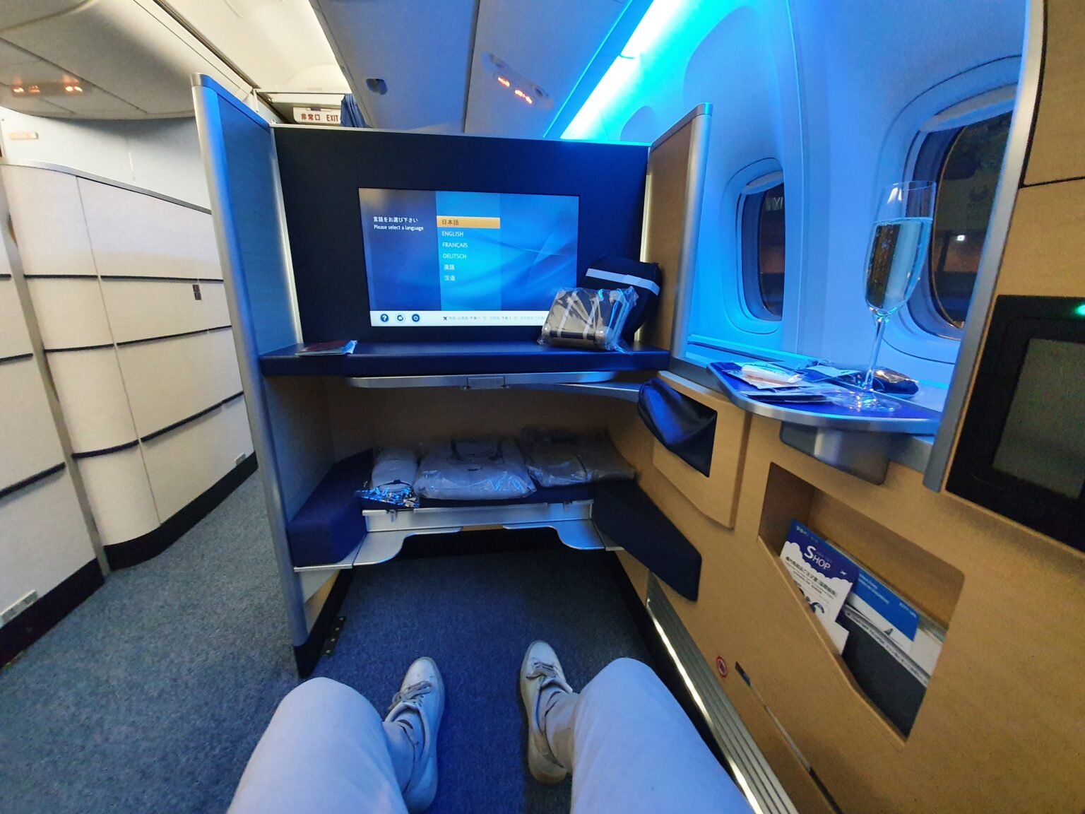 Going Back In Time! ANA First Class Tokyo To Los Angeles - Wander Up Front